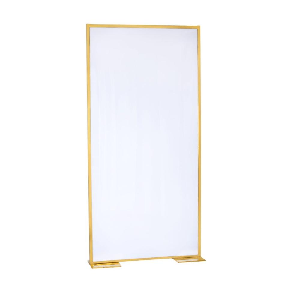 White Gold Rim Mechitza – All Set Party