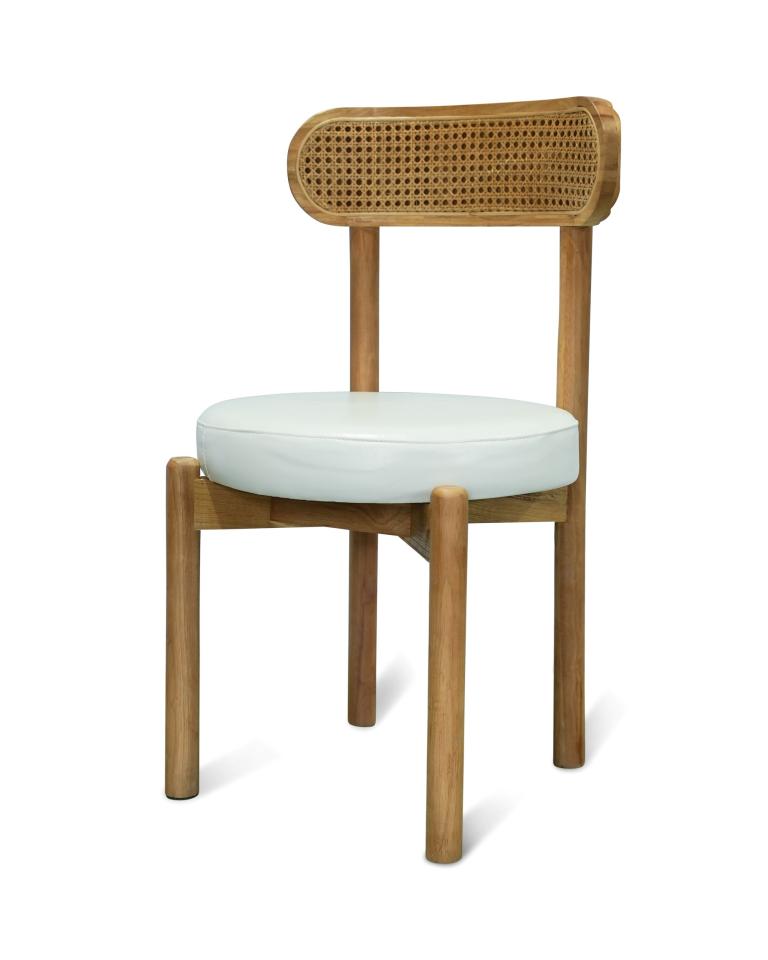 Natural Fluted Chair – All Set Party