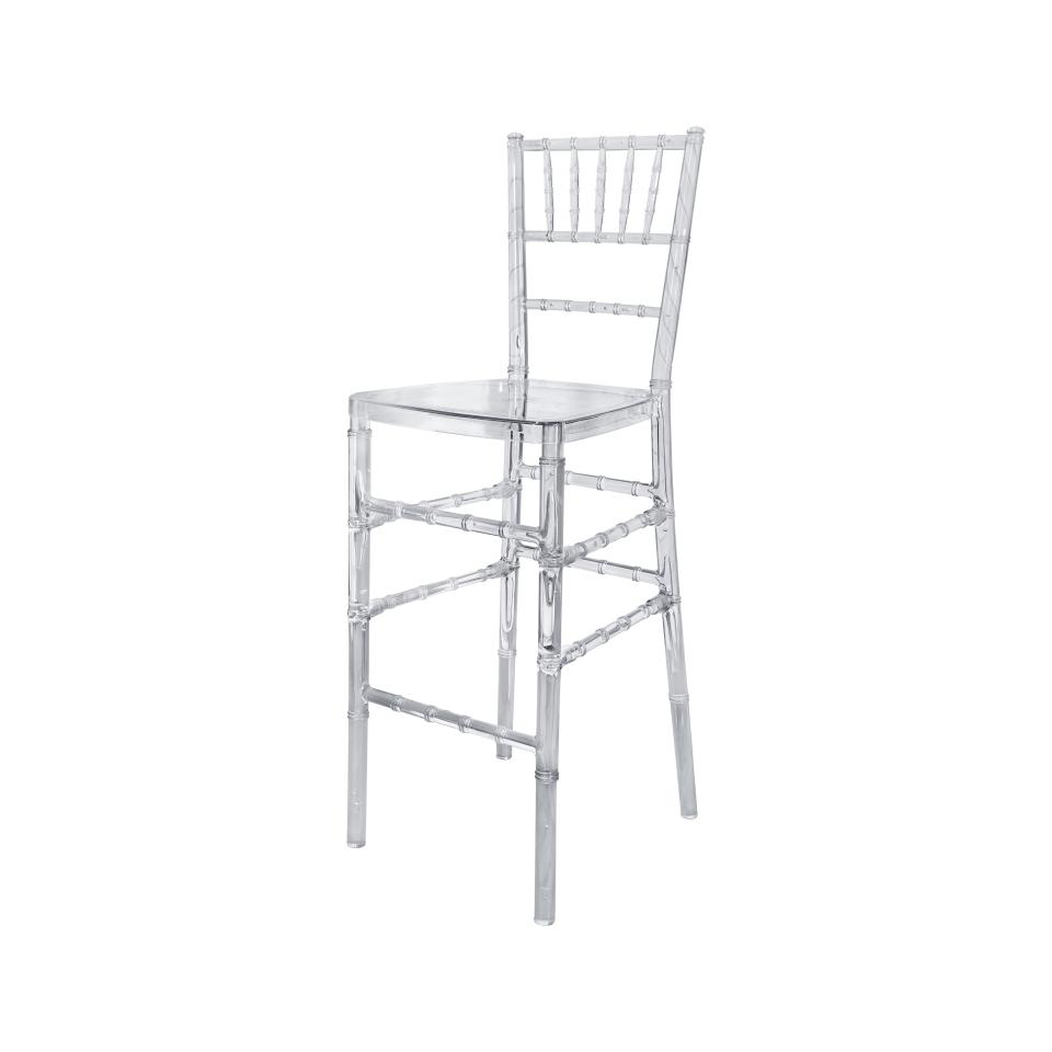 Clear Chiavari Ballroom Bar Stool – All Set Party